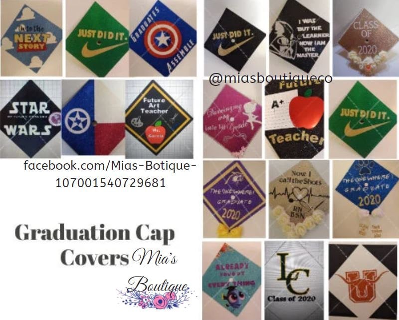 Custom Graduation Cap Topper: Handmade Floral Design - Etsy