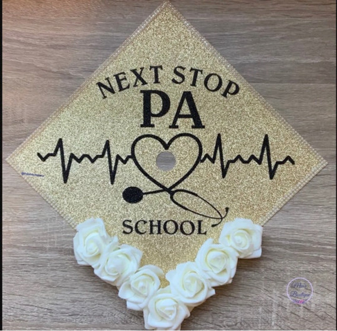 Graduation Cap Topper PA School Grad Cap PA - Etsy