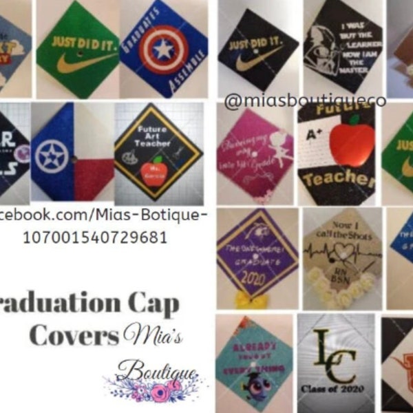 Graduation Cap Decal - Etsy
