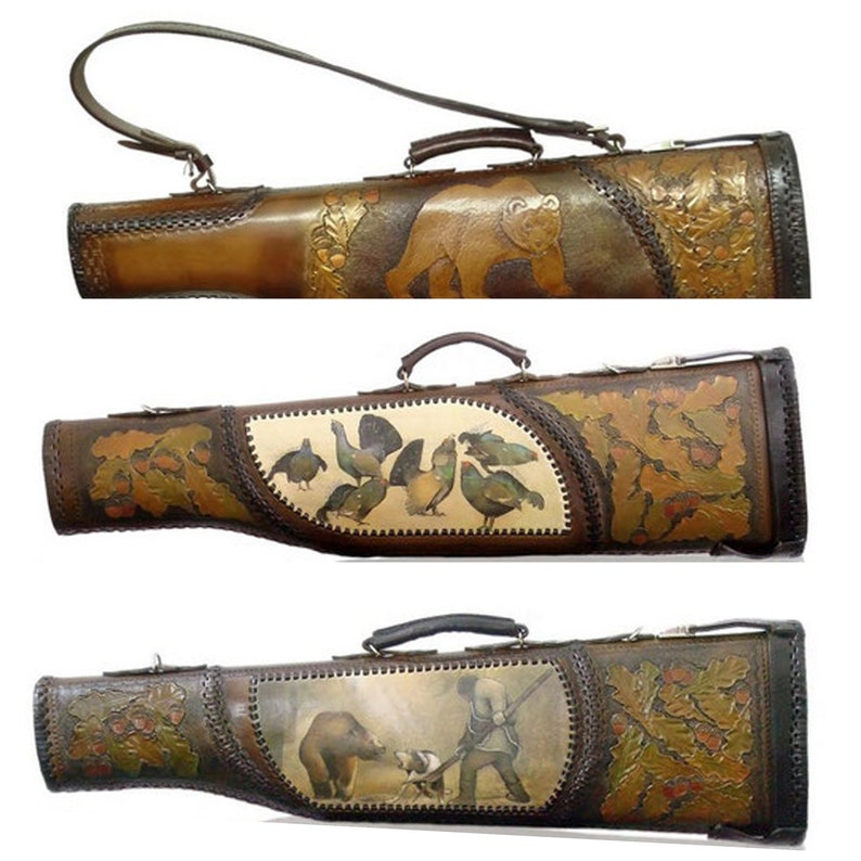 Exclusive Hand-tooled Leather Rifle Case ONLY PRE-ORDER - Etsy