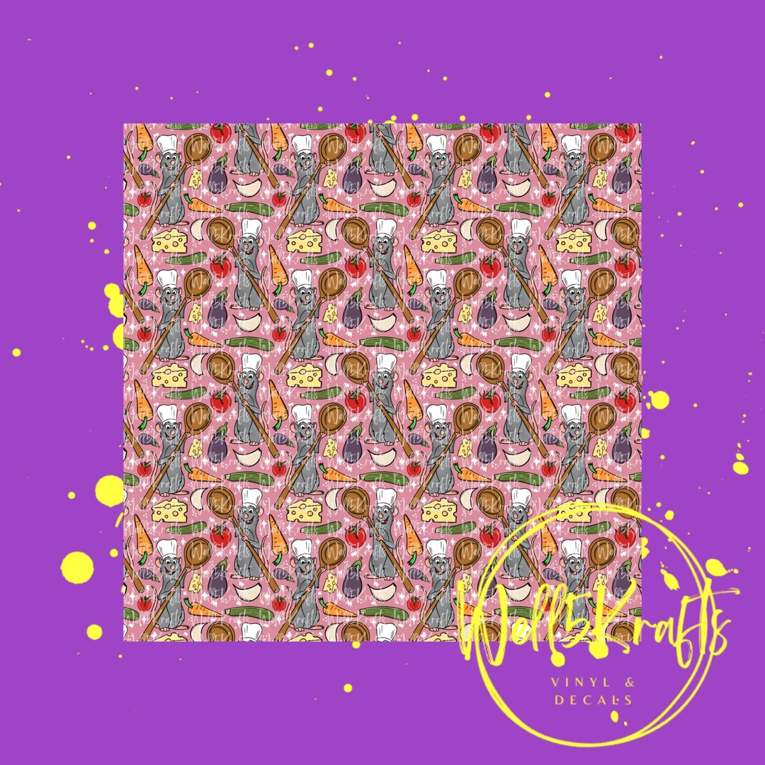 Pattern 135, Pattern Vinyl Sheet, Adhesive Pattern Vinyl, Tumbler Craft ...