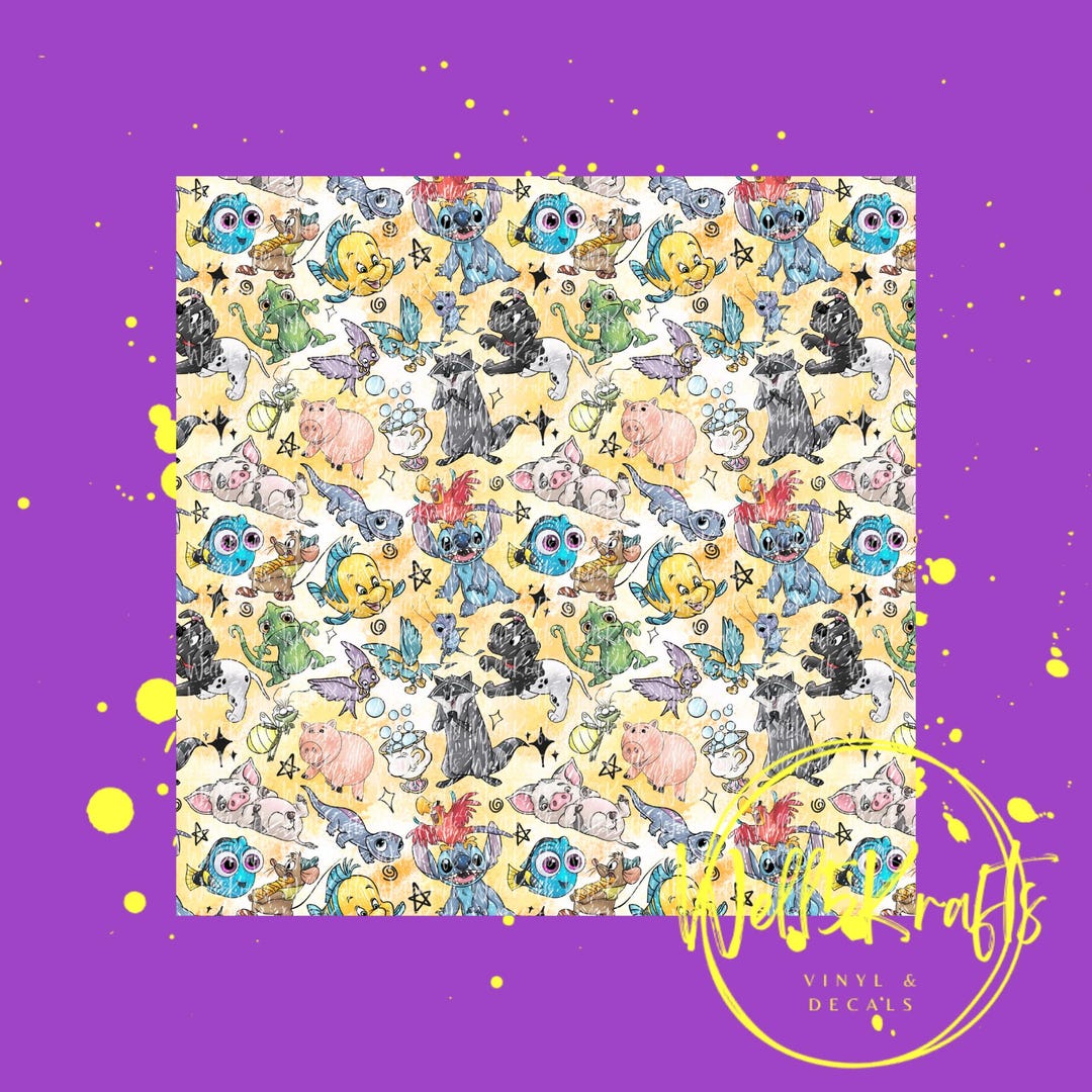 Pattern 037, Pattern Vinyl Sheet, Adhesive Pattern Vinyl, Tumbler Craft ...