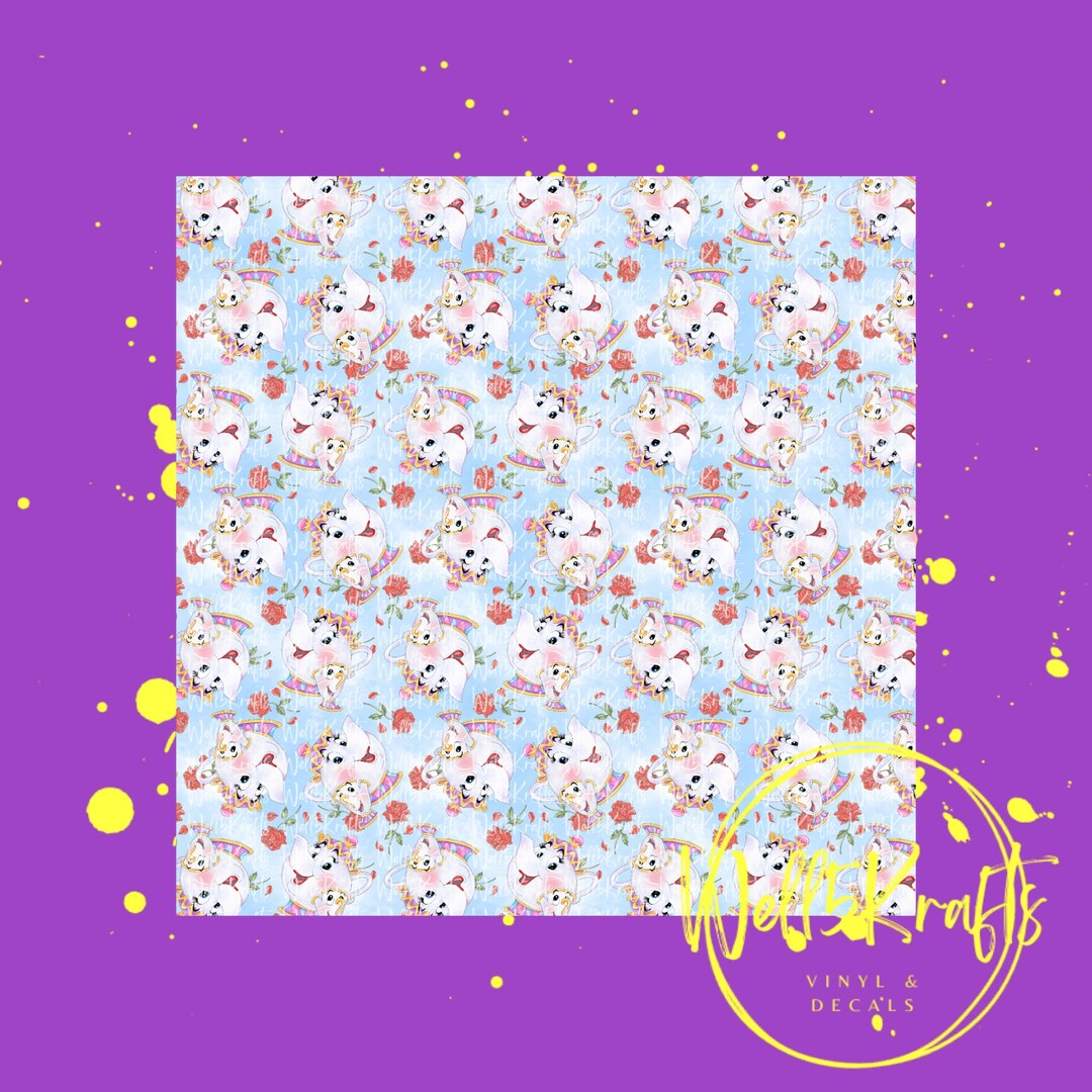 Pattern 020, Pattern Vinyl Sheet, Adhesive Pattern Vinyl, Tumbler Craft ...