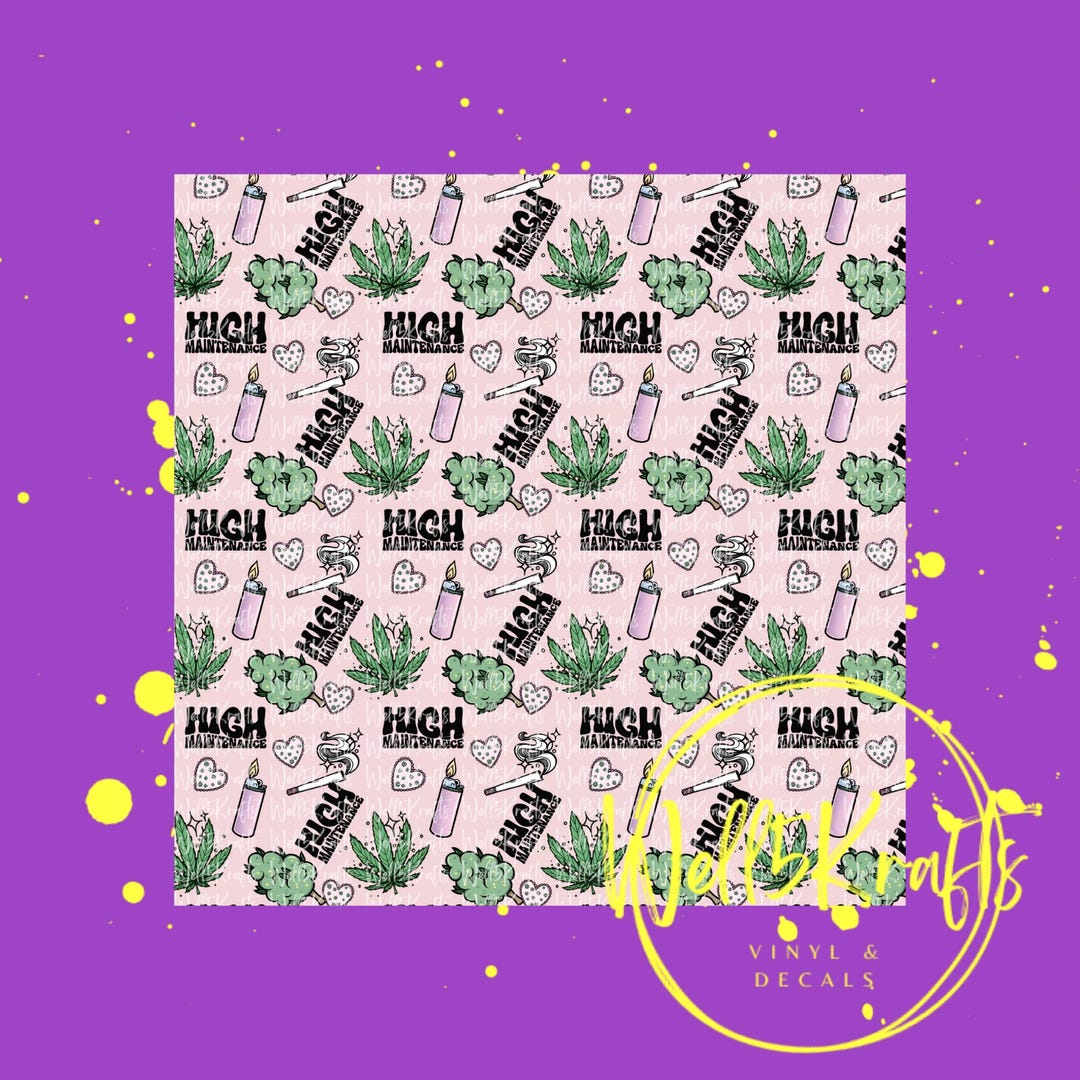 Pattern 018, High Maintenance Pattern Vinyl, Adhesive Pattern Vinyl ...