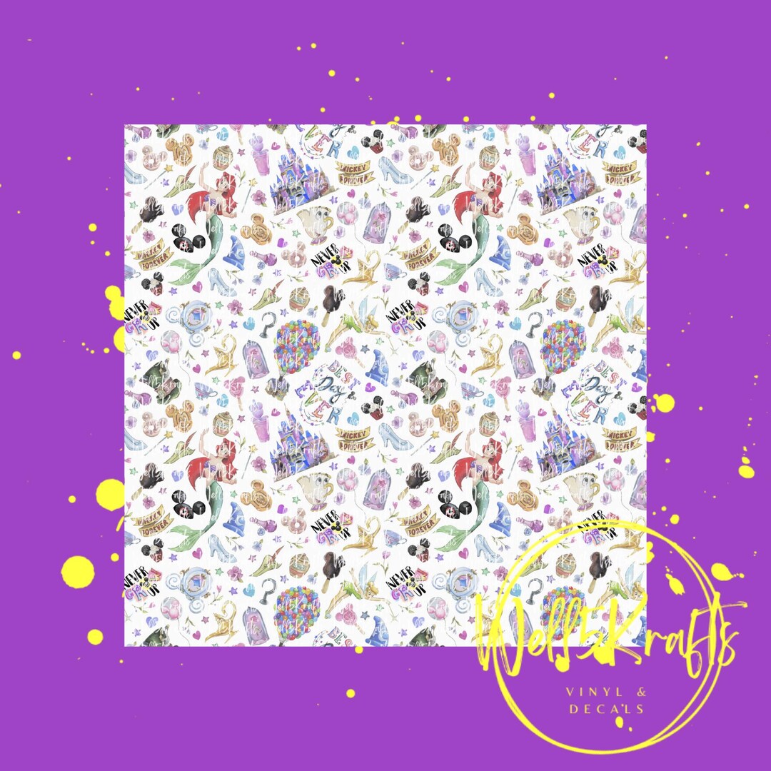 Pattern 049, Pattern Vinyl Sheet, Adhesive Pattern Vinyl, Tumbler Craft ...