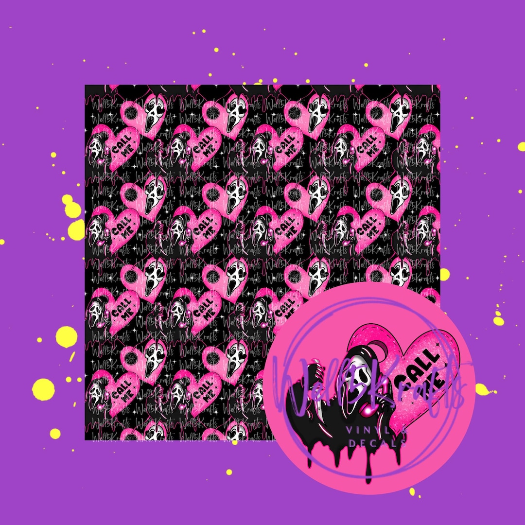 Horror Pattern Collection 002, Pattern Vinyl, Sheets, Adhesive Pattern ...