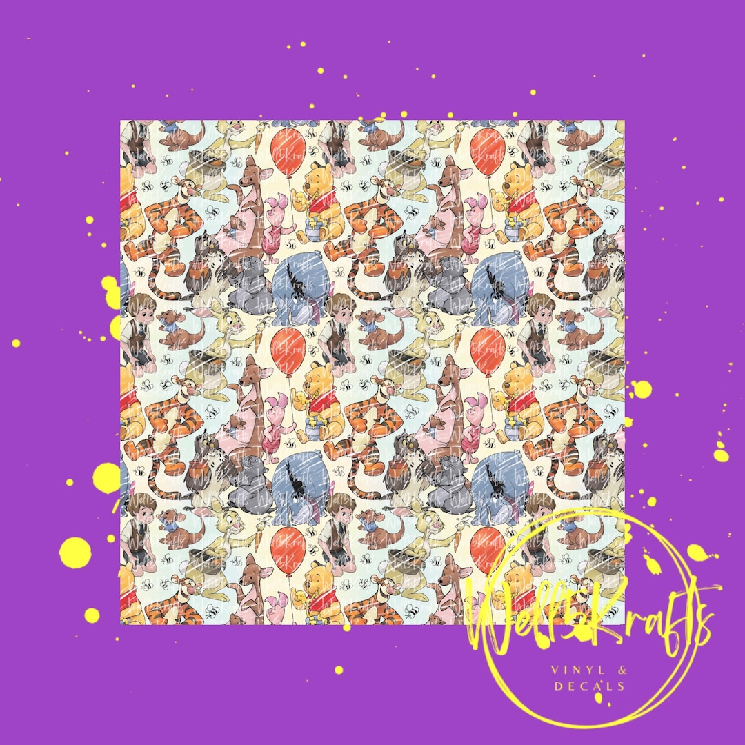 Pattern 052, Pattern Vinyl Sheet, Adhesive Pattern Vinyl, Tumbler Craft ...