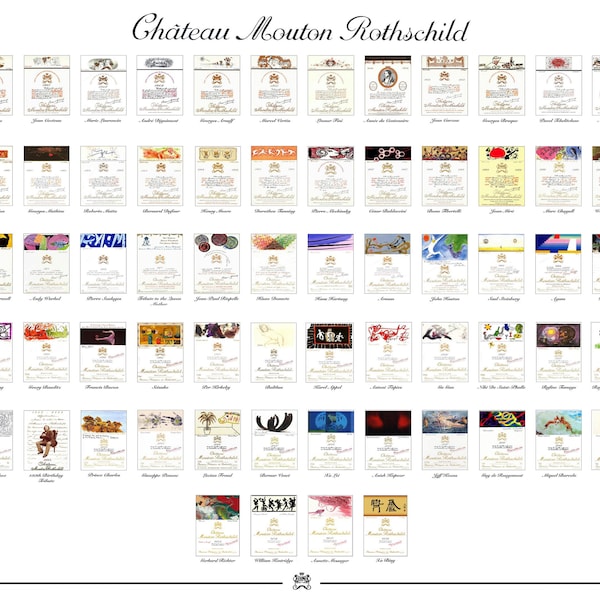 Wine Label Art - Etsy