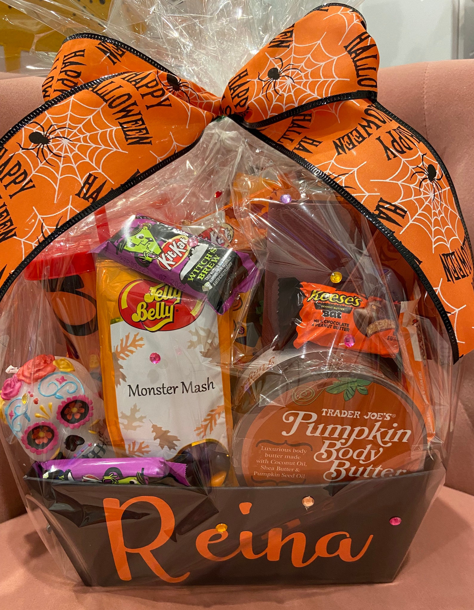 Halloween Gift Boo Baskets Customized for All Ages - Etsy