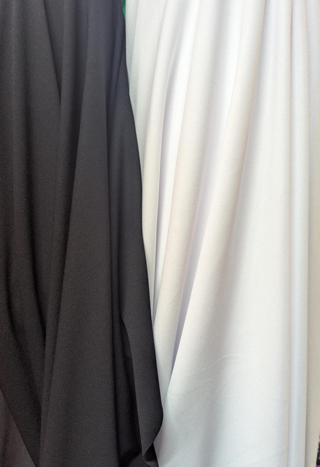 4 Colors Crepe Scuba/ Crepe Techno Fabric/ Stretch Fabric - by the Yard ... 4 Colors Crepe Scuba/ Crepe Techno Fabric/ Stretch Fabric - by the Yard ...