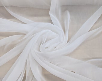 Sheer Cream Fabric - Etsy