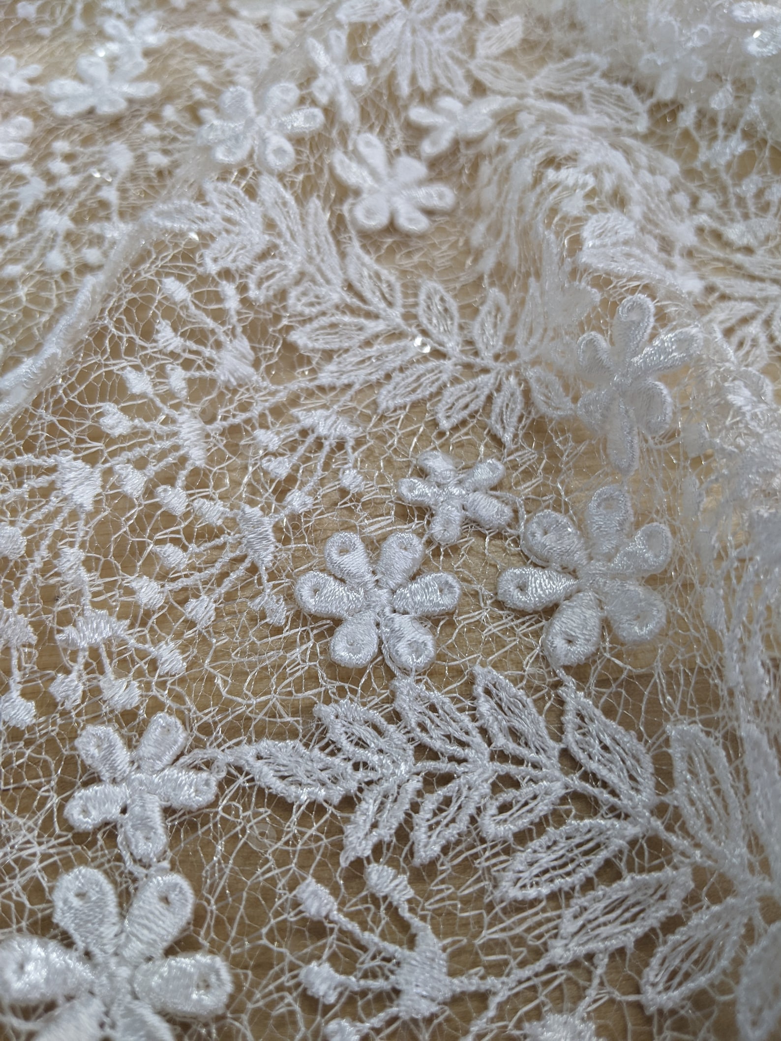 3 Colors of Bridal Lace With Small Flowers/ White Bridal Lace/ - Etsy