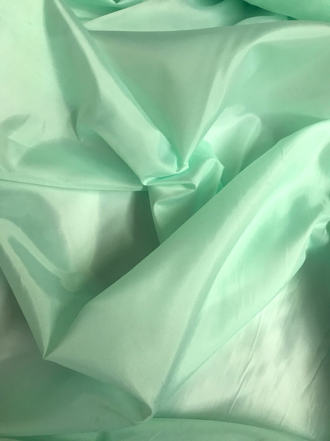 Mint Polyester Lining Fabric - by the Yard - Etsy