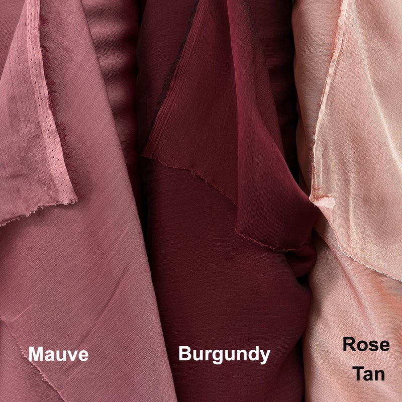 Maroon Flowy Fabric - Etsy