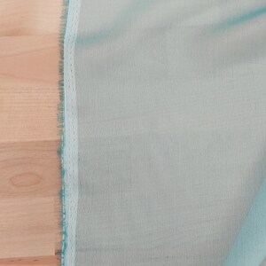 Aqua Two Tone Chiffon Fabric / Sheer Fabric by the Yard - Etsy