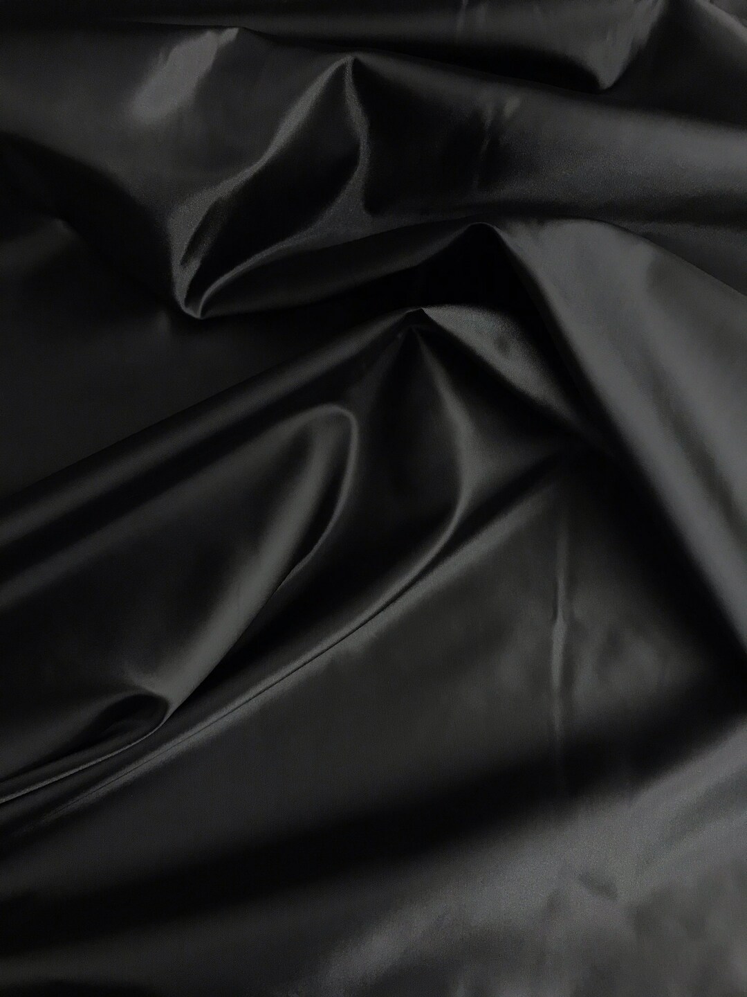 Black Polyester Lining Fabric - by the Yard **SALE** - Etsy