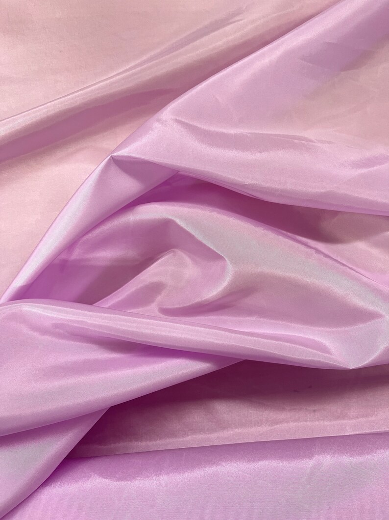6 Colors of Solid Taffeta Fabric/ Taffeta Fabric by the Yard - Etsy