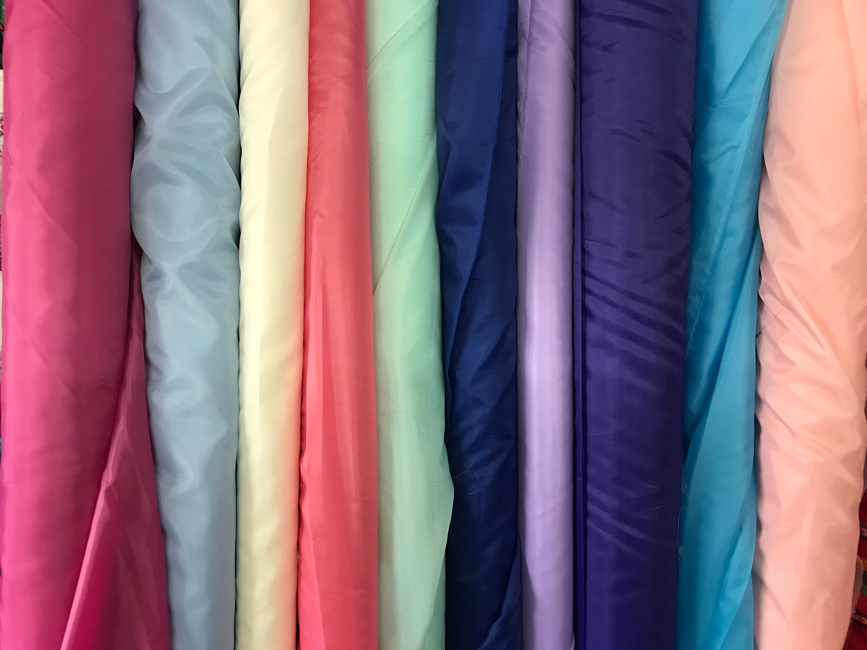 Dark Purple Polyester Lining Fabric by the Yard - Etsy