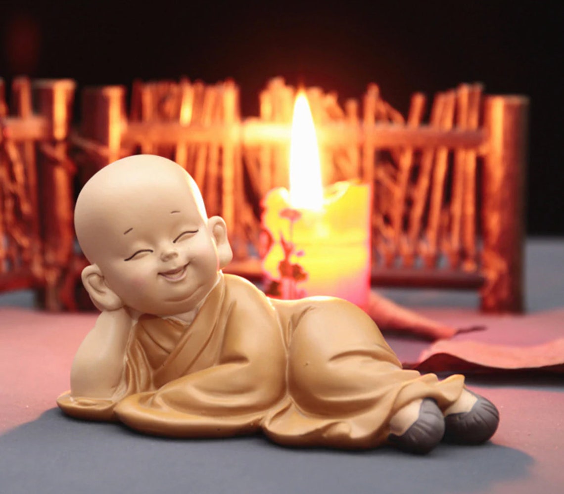 New Small Monk Figurines Buddha Statue. Made From High Quality - Etsy