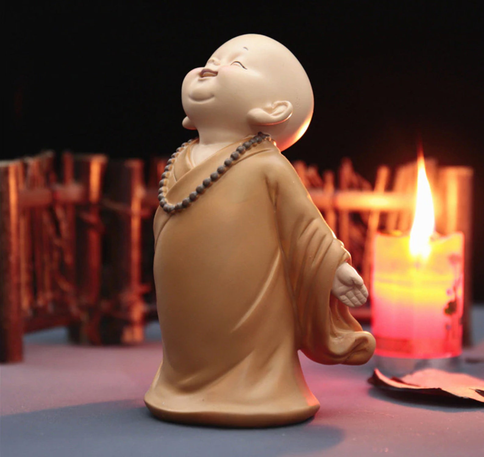 New Small Monk Figurines Buddha Statue. Made From High Quality - Etsy