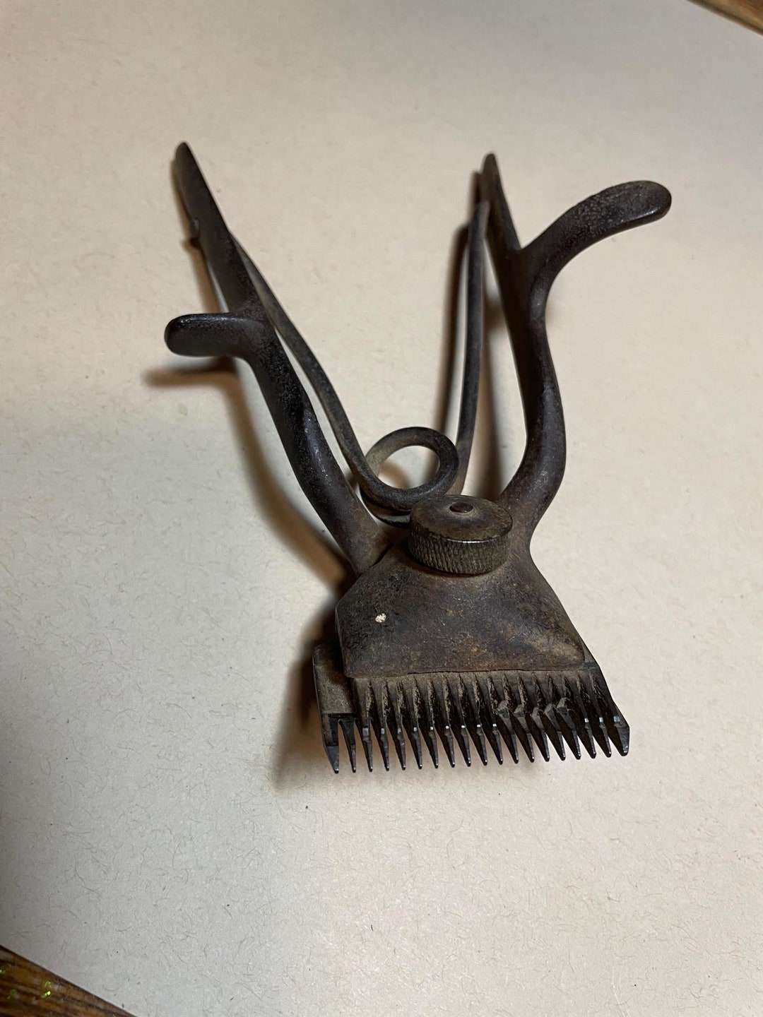 Antique Manual Hand Clipper Barber Shop Tool - Etsy
