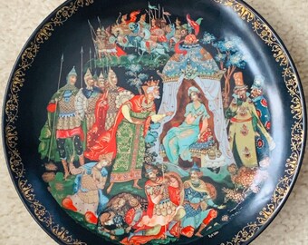 Russian Legends Collector Plate Bradford Ex Ruslan and - Etsy