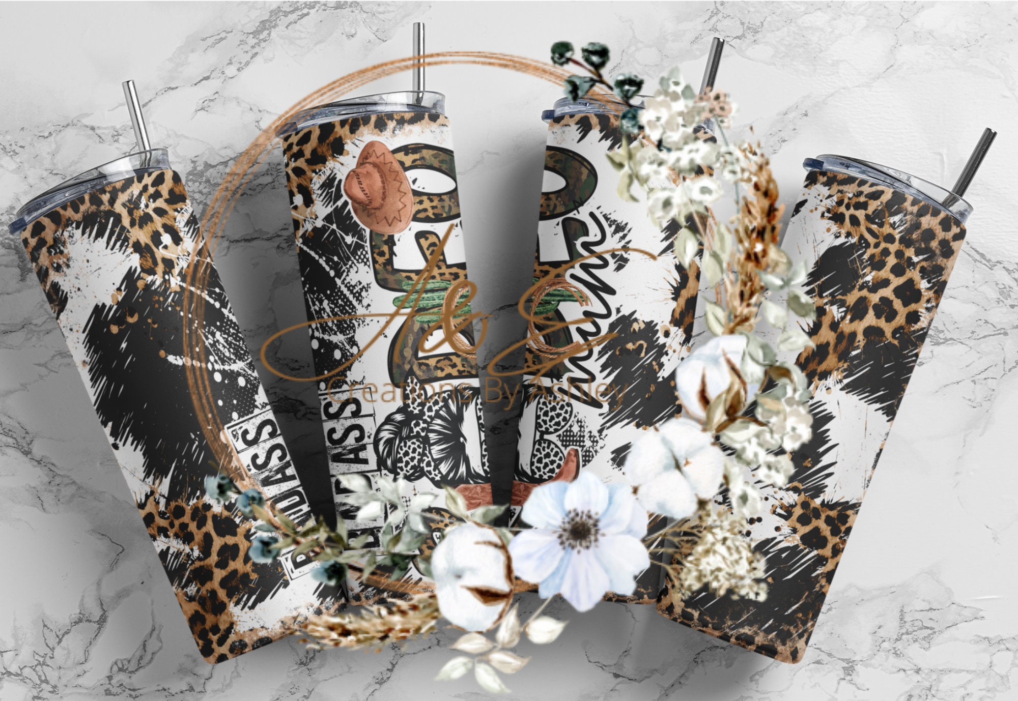 20 Oz Skinny Rodeo Mum Tumbler Wrap Messy Bun PNG Instant - Etsy