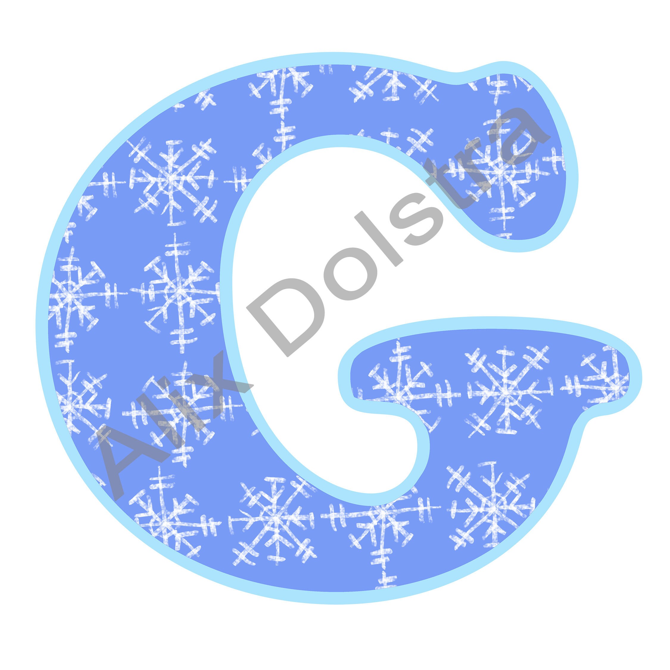 G is for Glacier, PNG Clip Art Set, Alphabet Letters, Learning for Kids ...