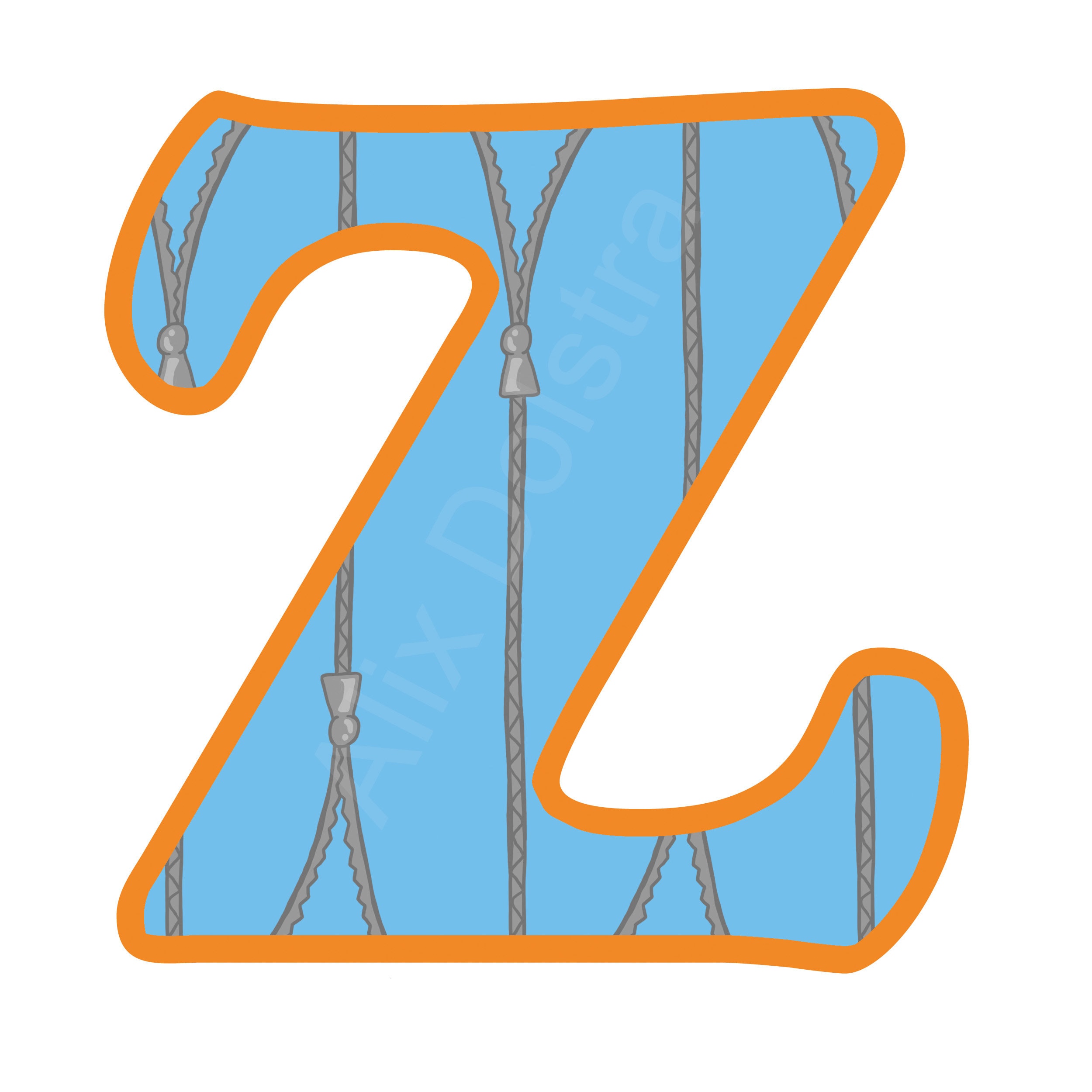 Z is for Zipper, Alphabet Letter, PNG Clip Art, Educational Resource ...