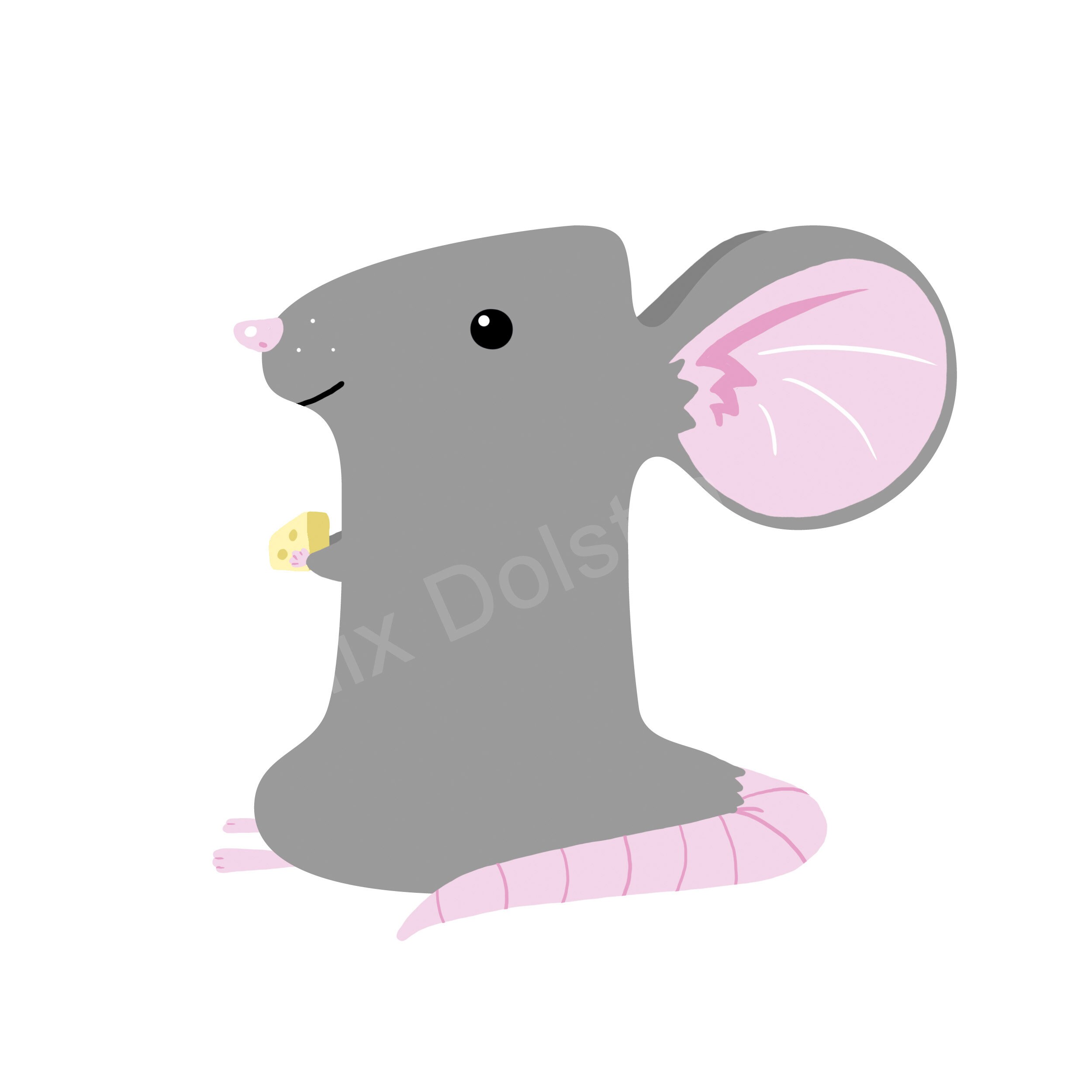 R is for Rat, Alphabet Learning Letter, Educational PNG Clip Art Set - Etsy