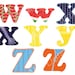 A to Z PNG Alphabet Clip Art Set, Educational, Decorative, Digital ...