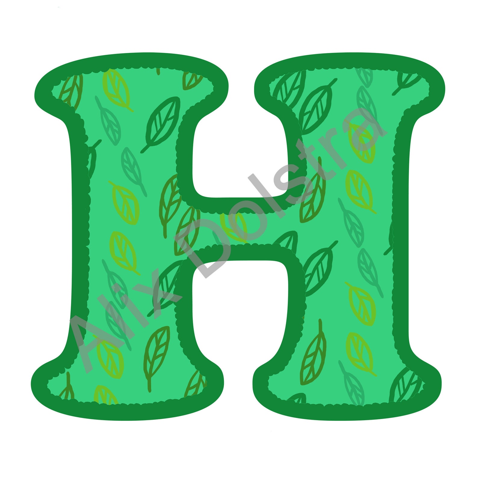H is for Hedge, PNG Clip Art Set, Alphabet Learning, Gardening ...