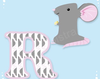Rat Alphabet - Etsy