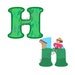 H is for Hedge, PNG Clip Art Set, Alphabet Learning, Gardening ...