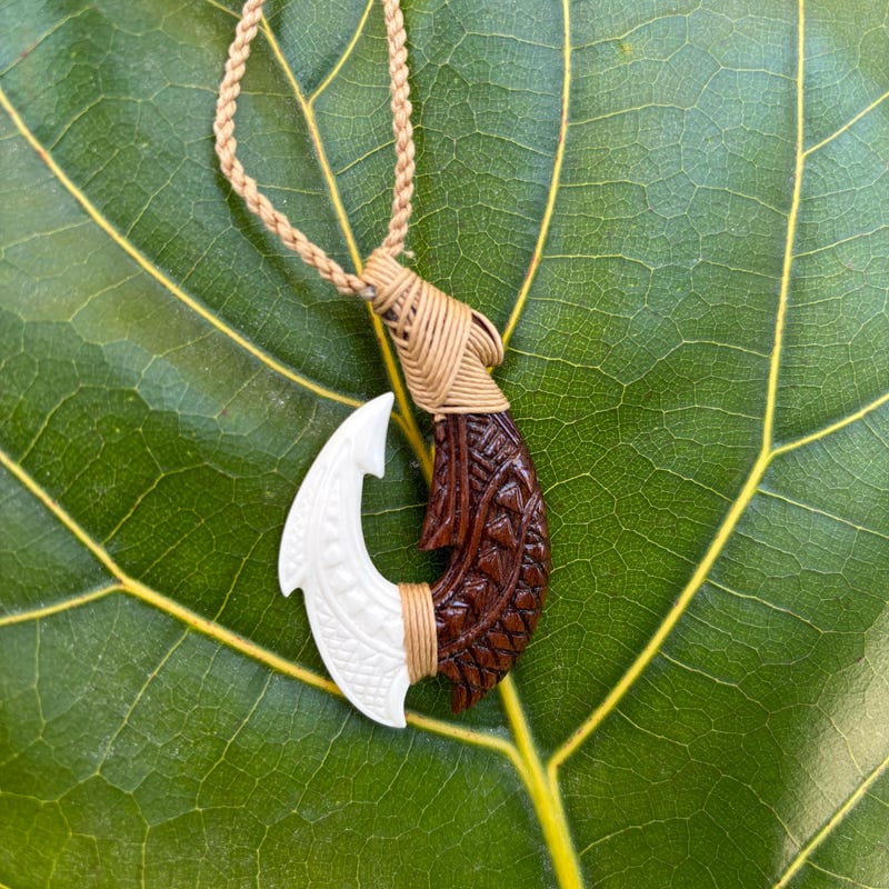 Koa Bone Hook - Etsy