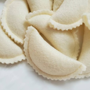 Felt Pierogi, Felt Pasta , Felt Food, Felt Dinner Set - Etsy