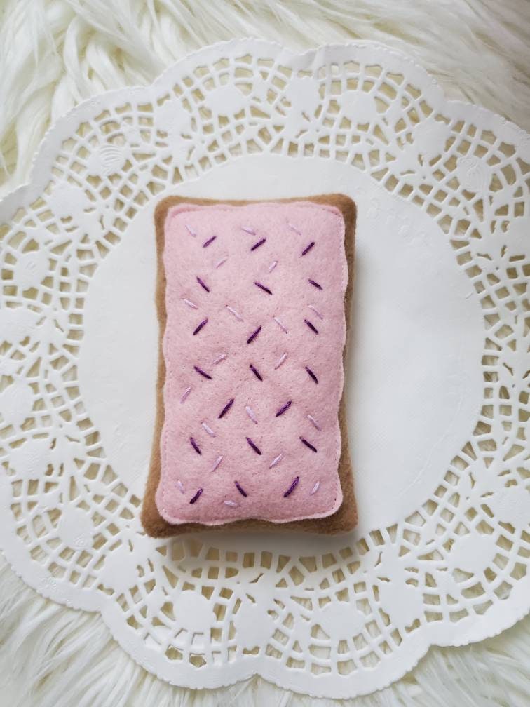 Felt Toaster Strudel Set of 4. Felt Food . Felt Breakfast. - Etsy