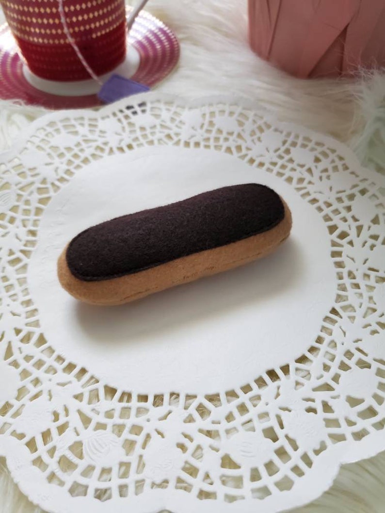 Felt Eclairs,felt Long John Donuts, Felt Donuts - Etsy