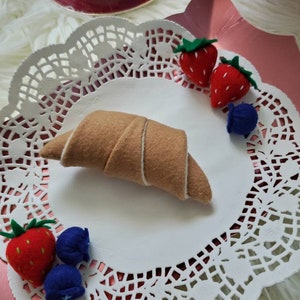 Felt Croissant, Felt Desert, Felt Food , Felt Breakfast, Pretend Play ...