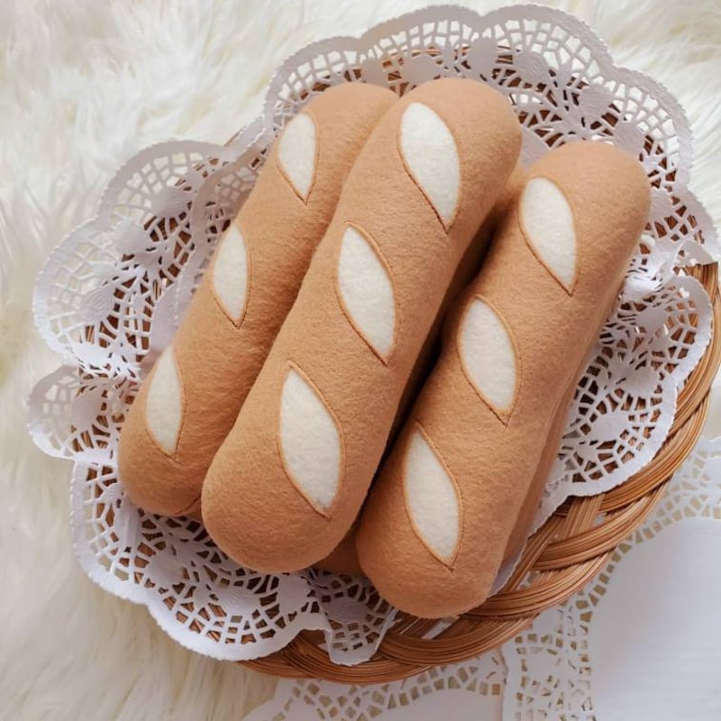 Felt Bread Play Food - Etsy