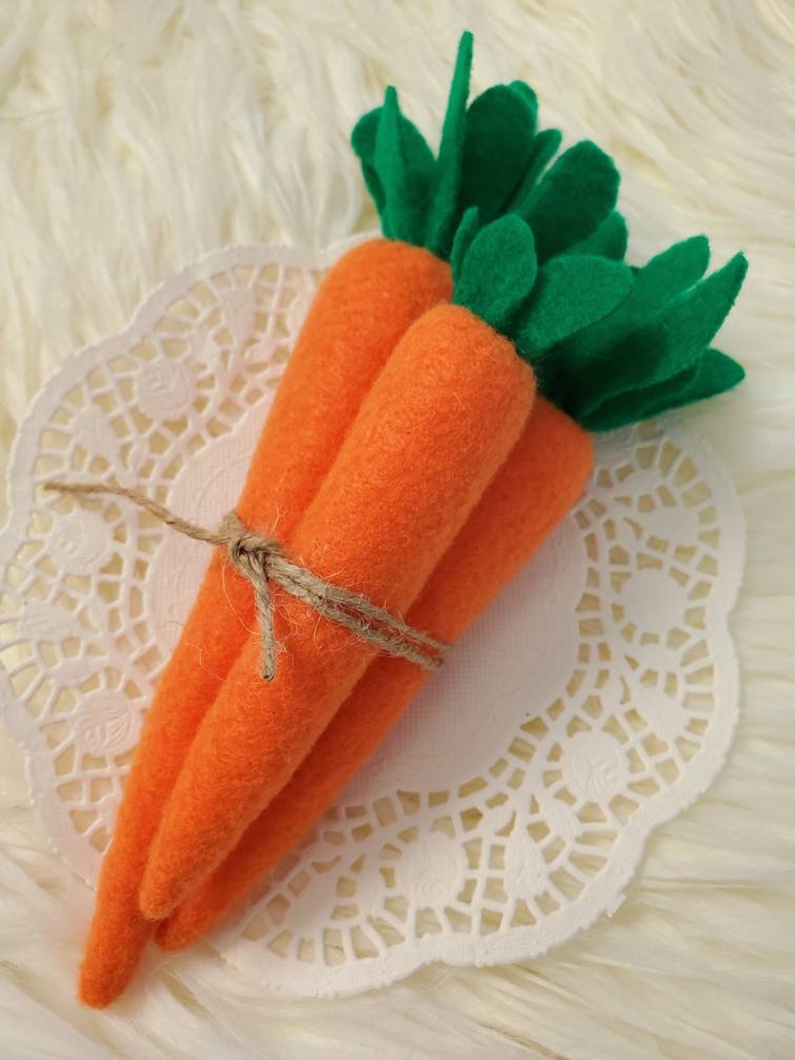 Felt Carrots Felt Pretend Vegetables Felt Pretend Food - Etsy