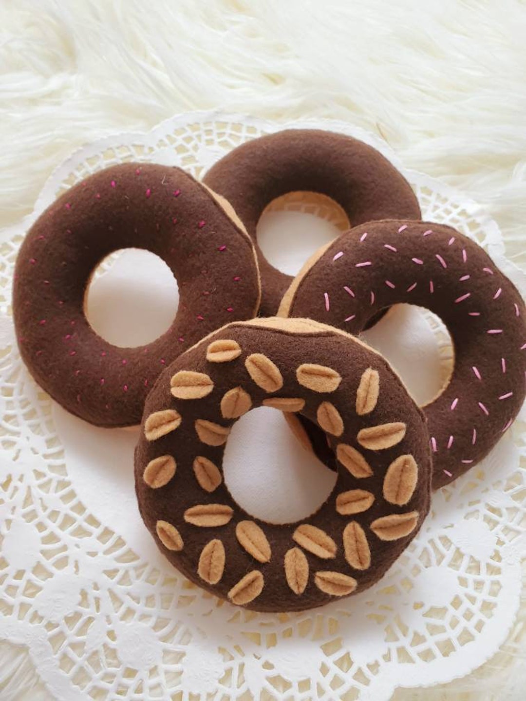 Felt Donuts , Felt Food - Etsy