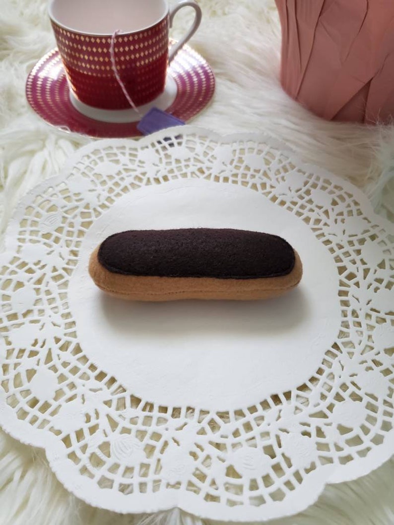 Felt Eclairs,felt Long John Donuts, Felt Donuts - Etsy