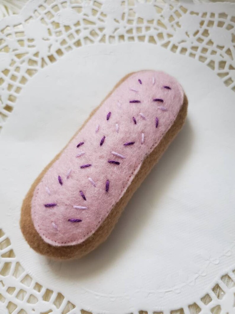 Felt Cookies,( Set of 3) Felt Food, Felt Desert, Pretend Food, Tea ...