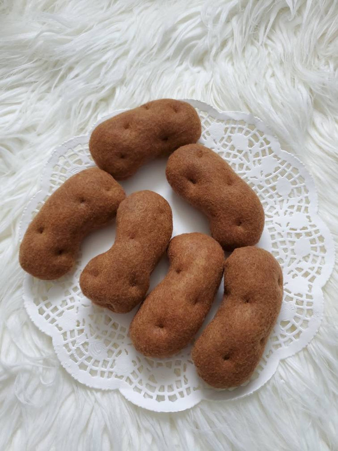 Felt Potatoes Felt Vegetables Felt Food Pretend Kitchen - Etsy