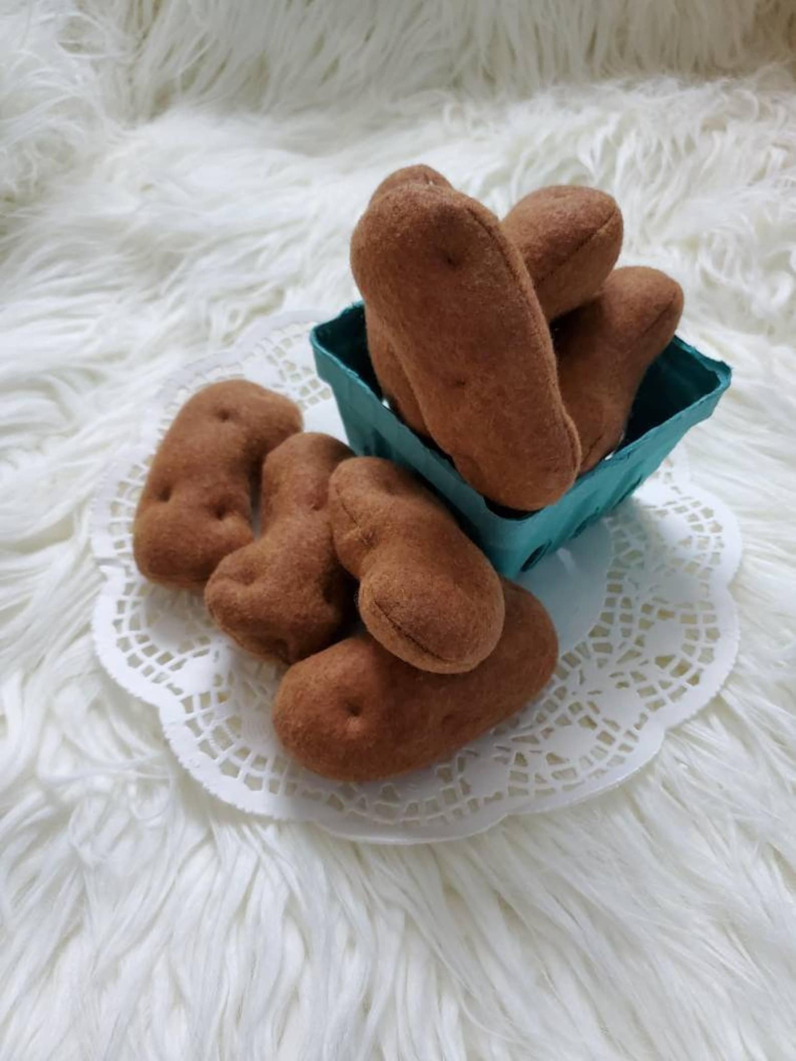 Felt Potatoes Felt Vegetables Felt Food Pretend Kitchen - Etsy