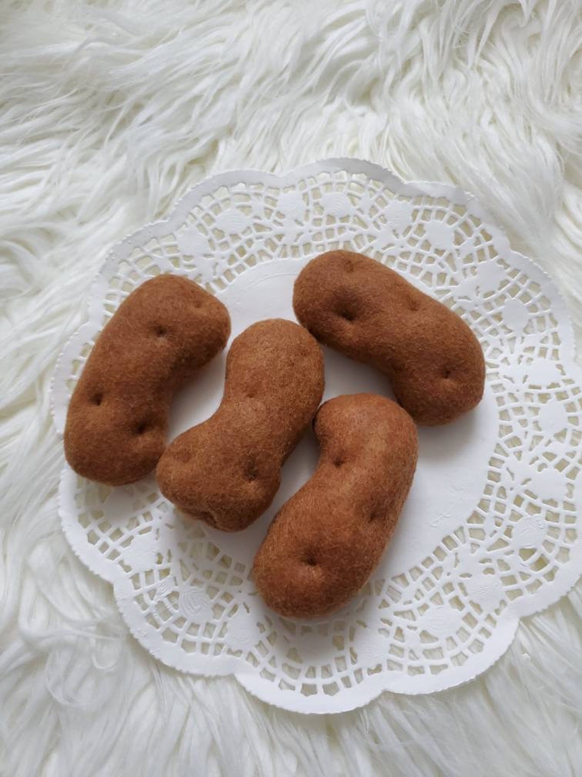 Felt Potatoes Felt Vegetables Felt Food Pretend Kitchen - Etsy