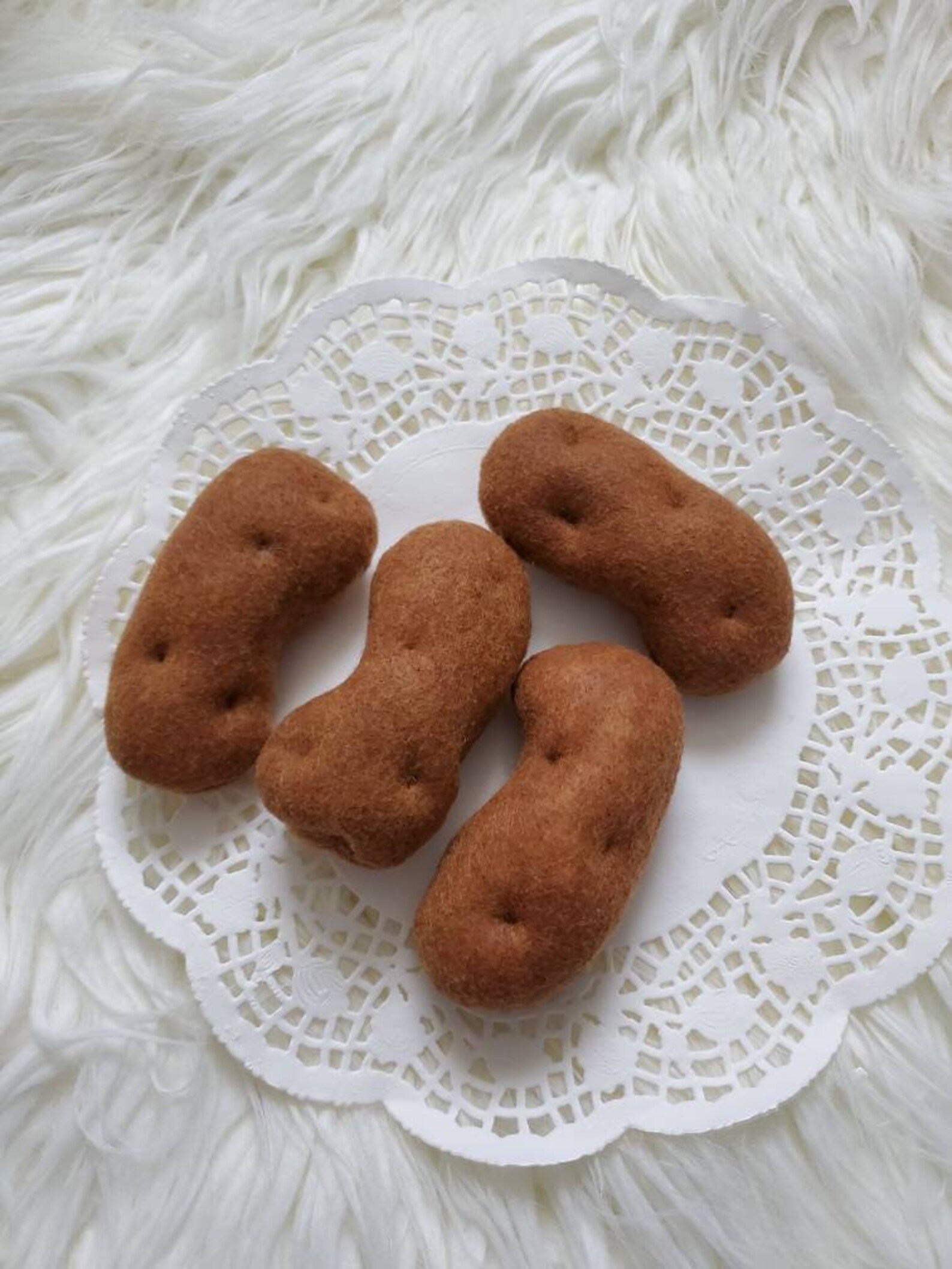 Felt Potatoes Felt Vegetables Felt Food Pretend Kitchen - Etsy