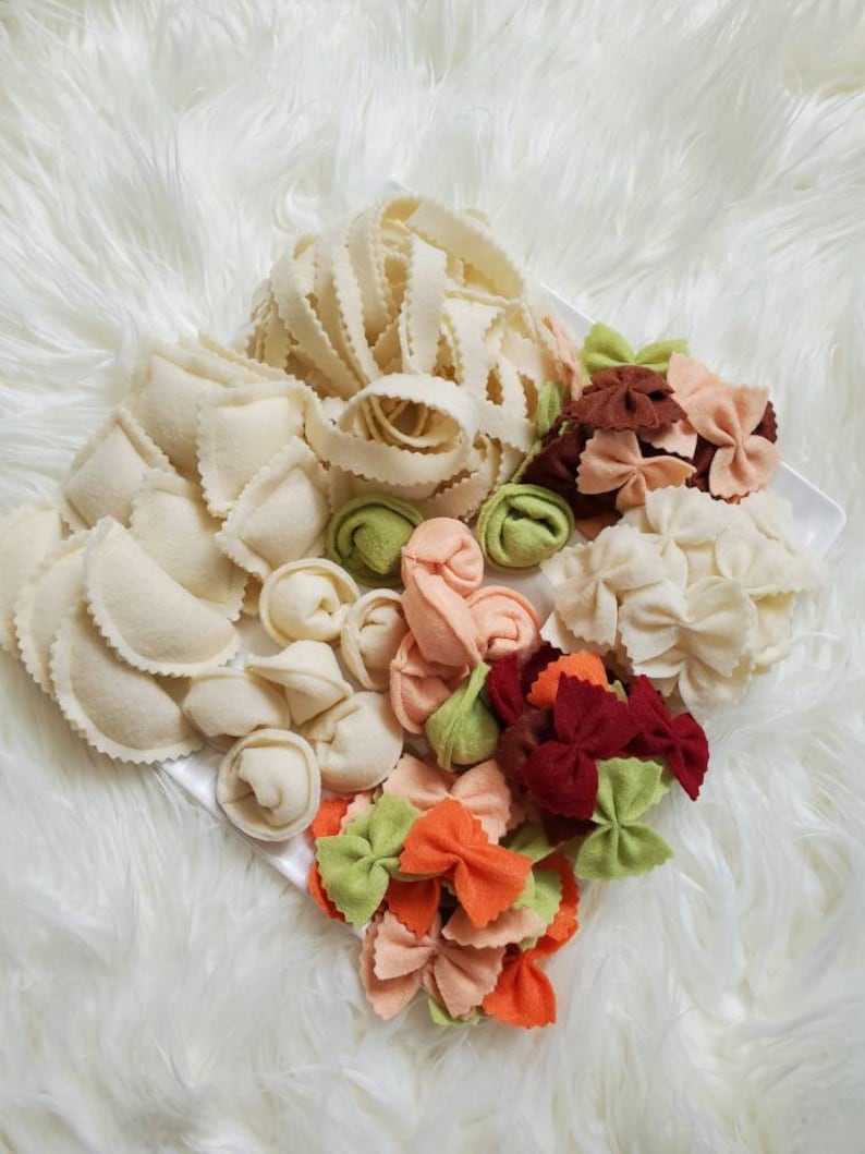Felt Pierogi Felt Pasta Felt Food Felt Dinner Set - Etsy
