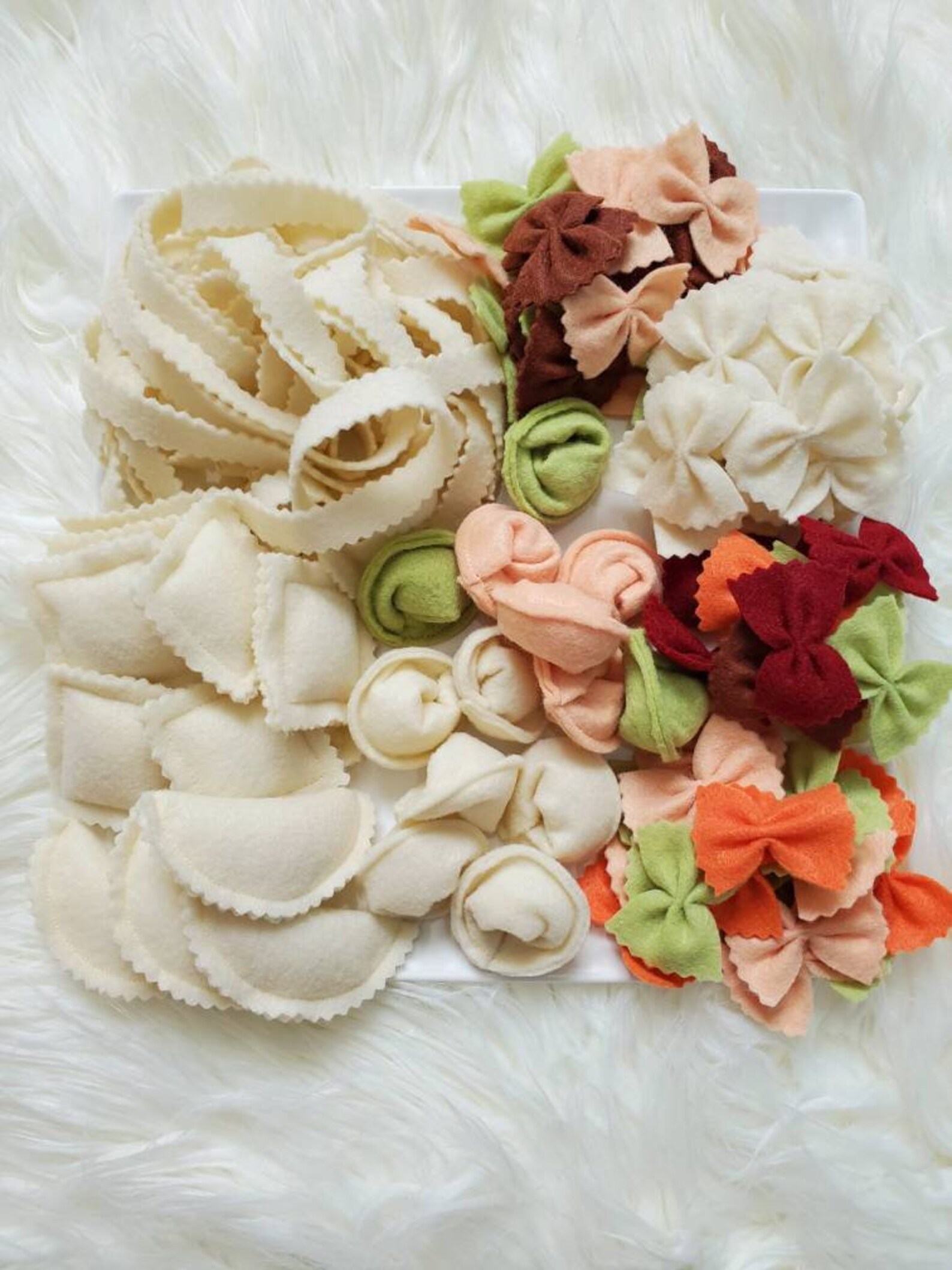 Felt Ravioli Felt Pasta Felt Food Felt Dinner Set - Etsy